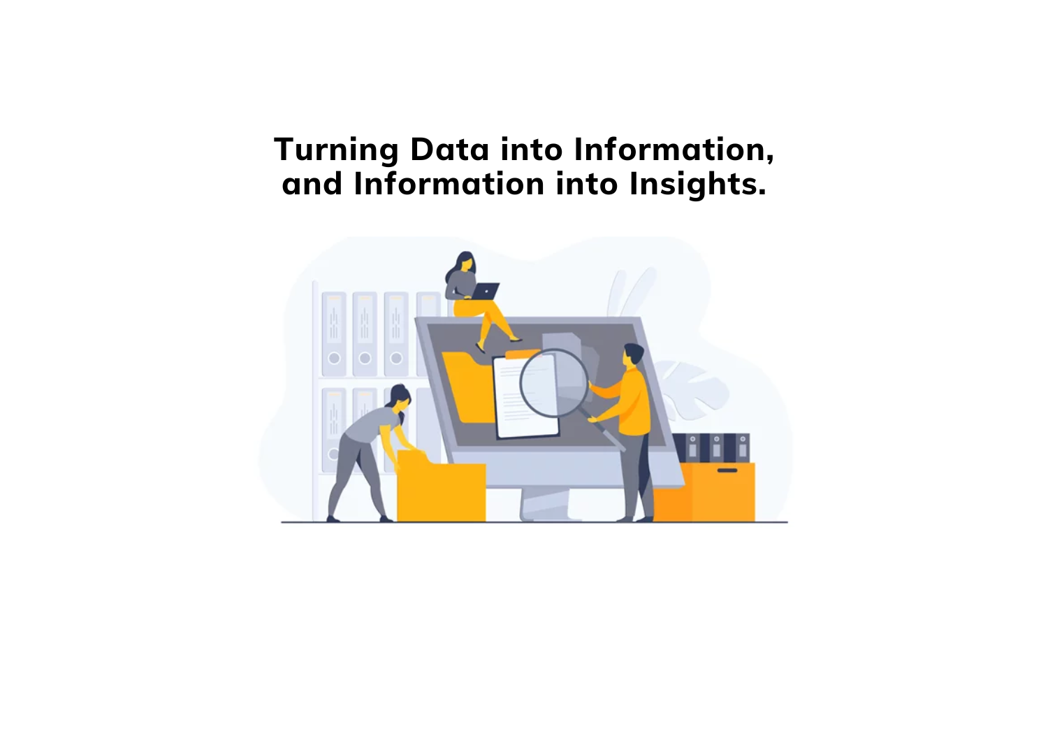 Turning Data into Information, and Information into Insights. - eVero ... Turning Data into Information, and Information into Insights. - eVero ...